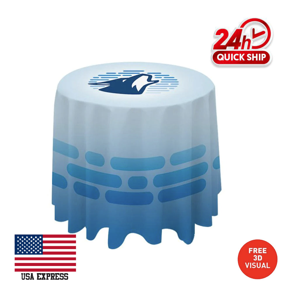 Premium Round Table Drape (Dye Sublimated) – SOARDISTUSA