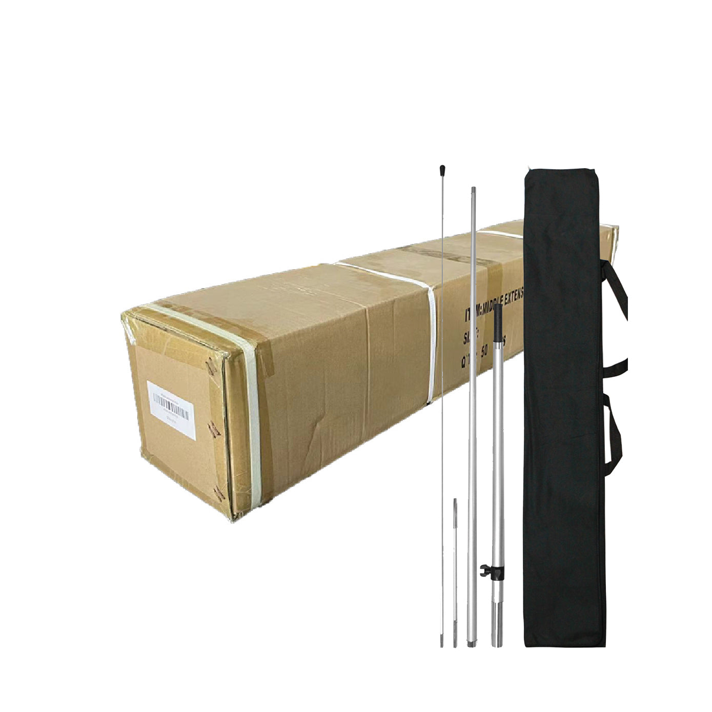 20pcs 8' Pole kits with Carry Bag/ 48'' x 11'' x 11'' / 40lbs/1 Carton ...