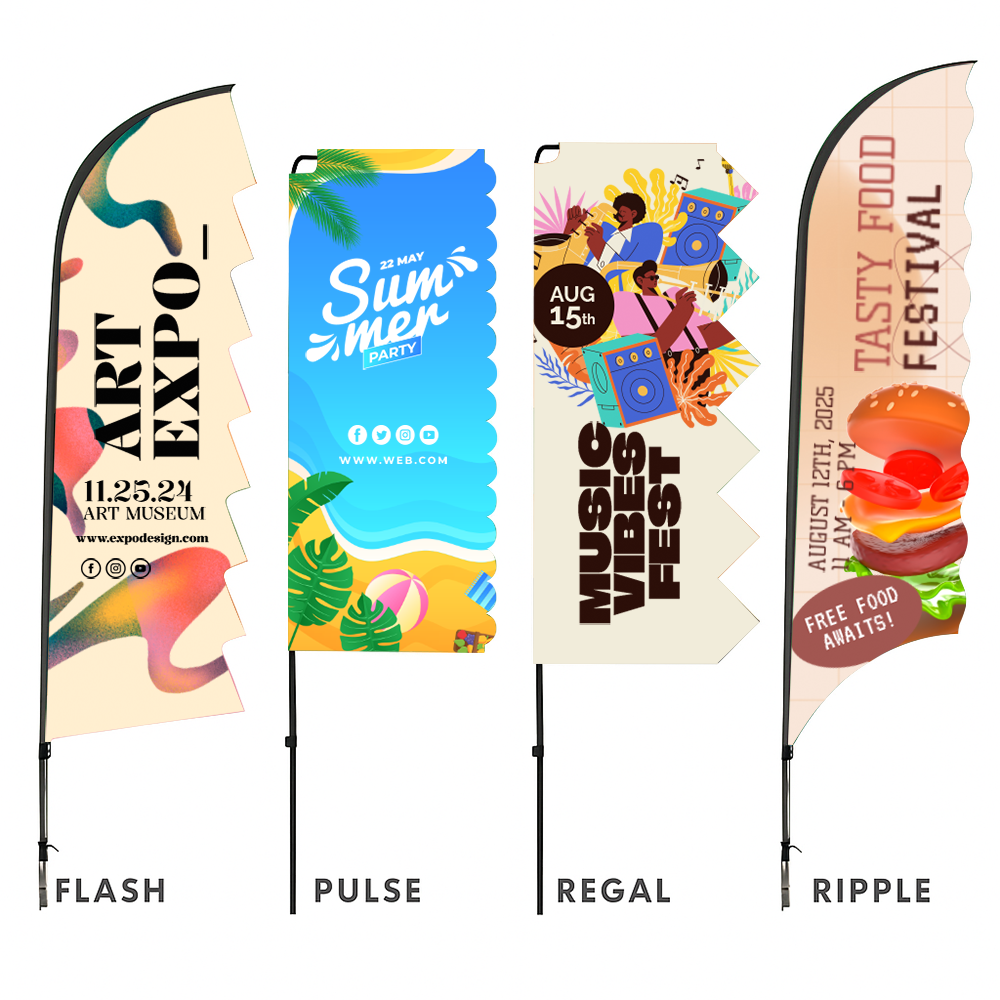 3D Festival & Event Flags – SOARDISTUSA