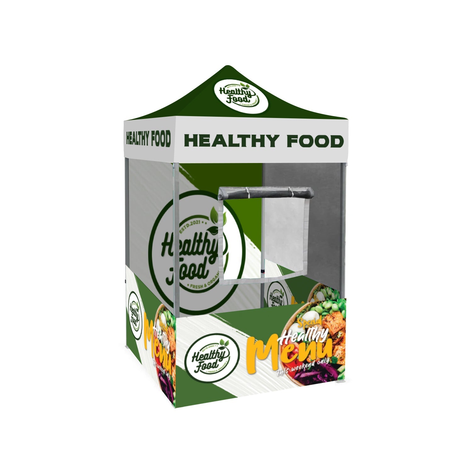 Custom Food Concession Canopy Tent Package 5x5 – SOARDISTUSA